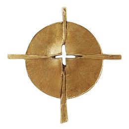 Bronzekreuz Im Licht der Auferstehung