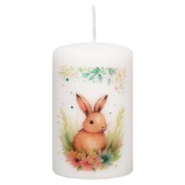 Stumpenkerze &raquo;Osterhase&laquo;