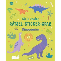 Mein cooler R&auml;tsel-Sticker-Spa&szlig;. Dinosaurier