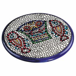 Untersetzer Mosaik &raquo;Brot und Fische&laquo;