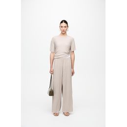 Vila Damen Schlupfhose "VIPLISA HW LOOSE PANTS - NOOS"simply taupe, Gr. S, unifarben, Web, Obermaterial: 65% Polyester, 35% Viskose, Hosen,