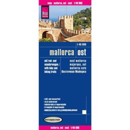 Mallorca Ost Wanderkarte 1 : 40 000