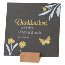 Schiefertafel - Dankbarkeit (1 St&uuml;ck)