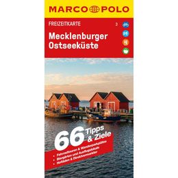 MARCO POLO Freizeitkarte 3 Mecklenburger Ostseek&uuml;ste 1:100.000