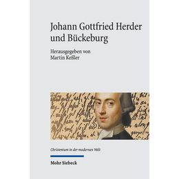 Johann Gottfried Herder und B&uuml;ckeburg