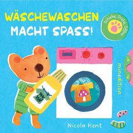 W&auml;schewaschen macht Spa&szlig;