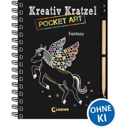 Kreativ-Kratzel Pocket Art: Fantasy