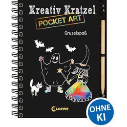 Kreativ-Kratzel Pocket Art: Gruselspa&szlig;