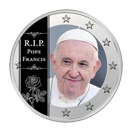 Zwei-Euro-Gedenkm&uuml;nze &raquo;Papst Franziskus&laquo;