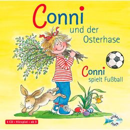 Silberfisch Conni und der Osterhase / Conni spielt Fu&szlig;ball