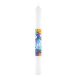 Symbolkerze Druckmotiv 400x40 mm (1 St&uuml;ck)