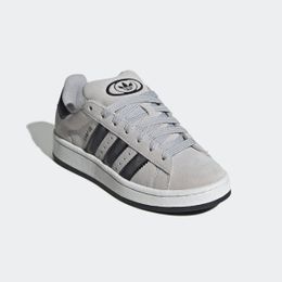 M&auml;dchen Sneaker "CAMPUS 00S F&Uuml;R KINDER", adidas originals, Gr. 38,5, grau, Leder, Synthetik, Schuhe, f&uuml;r Kinder & Jugendliche