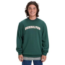Sweatshirt Quiksilver "Graphic", Damen, Gr. L, trekking gr&uuml;n, Obermaterial: 60% Walkfrottier, 40% Microfaser;, Sweatshirts Sweatshirt