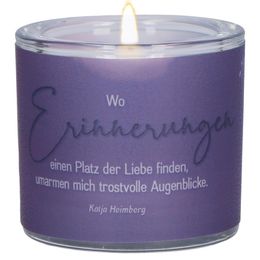 Glaswindlicht zur Trauer - Trost der Erinnerung (1 St&uuml;ck)