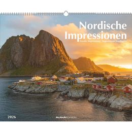 ALPHA EDITION - Nordische Impressionen 2026 - 52 x 42,5 cm
