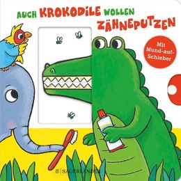 Auch Krokodile wollen Z&auml;hneputzen