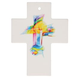 Porzellankreuz - Gottes Segen (1 St&uuml;ck)