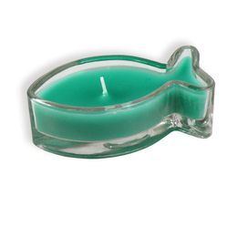 Kerzenglas - Fisch 9,5 cm