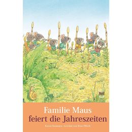 Familie Maus feiert die Jahreszeiten