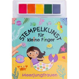 Stempelkunst f&uuml;r kleine Finger. Meerjungfrauen