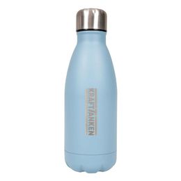 Trinkflasche Edelstahl Kraft tanken