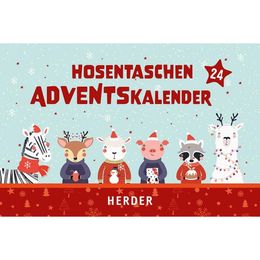 Hosentaschenadventskalender 2025 - mit Illustrationen