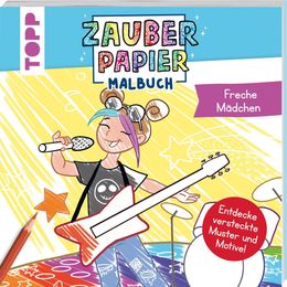 Zauberpapier Malbuch Freche M&auml;dchen