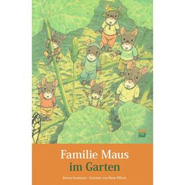 Familie Maus im Garten