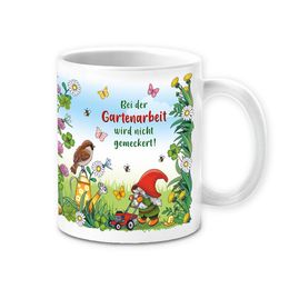 Tasse &raquo;Gartenarbeit&laquo;