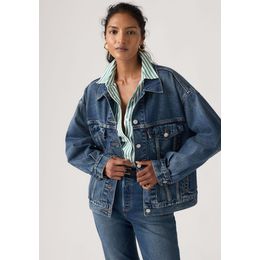 Levi's LEVI'S Damen Jeansjacke "90S TRUCKER"wonder why, Gr. L, Denim/Jeans, Obermaterial: 100% Baumwolle, Jacken, mit Umlegekragen
