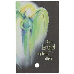 Schieferrelief Dein Engel begleite dich (1 St&uuml;ck)