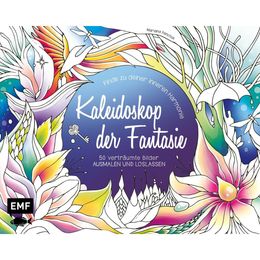 Ausmalbuch: Kaleidoskop der Fantasie
