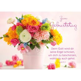 Postkarte - Zum Geburtstag (10 St&uuml;ck)