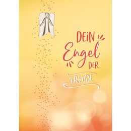 Klappkarte Dein Engel der Freude (5 St&uuml;ck)