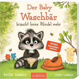 Der Baby Waschb&auml;r braucht keine Windel mehr