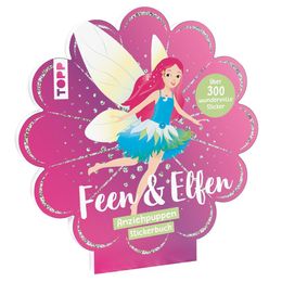 Anziehpuppen-Stickerbuch: Feen
