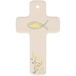 Porzellankreuz - Schutz und Segen (1 St&uuml;ck)