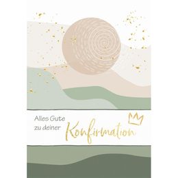 Geldgeschenkkarte - Alles Gute zu deiner Konfirmation (6 St&uuml;ck)