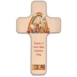 Kinderkreuz "Dank u voor..." (1 St&uuml;ck)