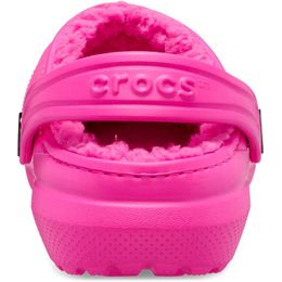 Crocs Jungen Clog "Kids Classic Lined Clog", Gr. 32pink crush, Croslite , Schuhe, Hausschuh, Pantoffel, Schlappen mit Warmfutter