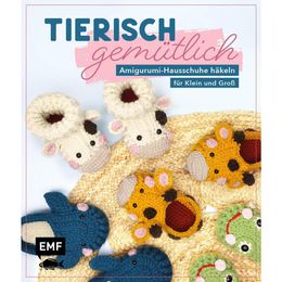 Tierisch gem&uuml;tlich - Amigurumi-Hausschuhe h&auml;keln f&uuml;r Klein und Gro&szlig;