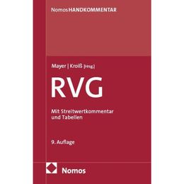 Rechtsanwaltsverg&uuml;tungsgesetz: RVG