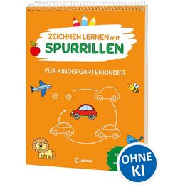 Zeichnen lernen mit Spurrillen - F&uuml;r Kindergartenkinder