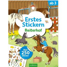 Erstes Stickern - Reiterhof