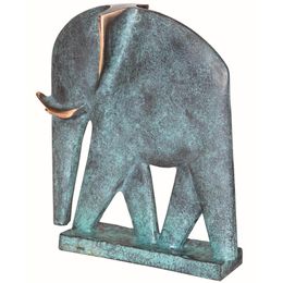 Bronzefigur Elefant (1 St&uuml;ck)