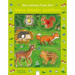 Mein sch&ouml;nstes Puzzle-Buch. Meine liebsten Waldtiere