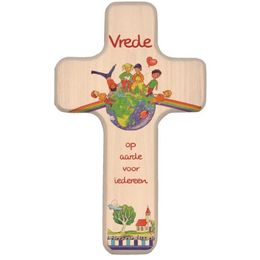Kinderkreuz "Vrede op aarde..." (1 St&uuml;ck)