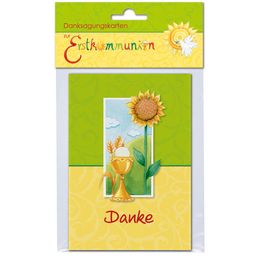 Danksagungsskarten zur Erstkommunion (1 St&uuml;ck)