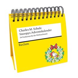 Snoopys Adventskalender. 24 Postkarten f&uuml;r die Weihnachtszeit (Advents-Postkarte...