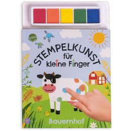 Stempelkunst f&uuml;r kleine Finger: Bauernhof